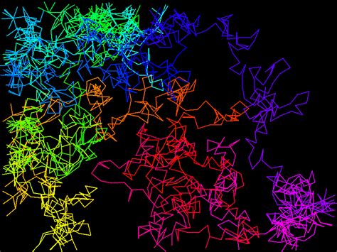 Random Walk Pretty Math Pictures