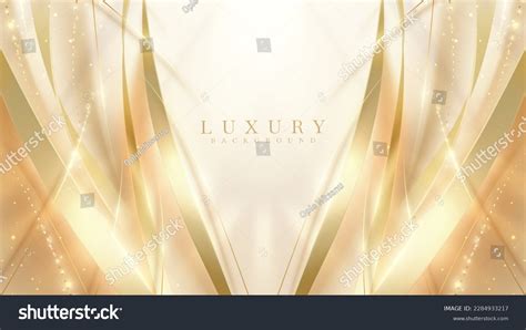 황금곡선 선체 요소와 태양광 효과 장식과 스톡 벡터로열티 프리 2284933217 Shutterstock