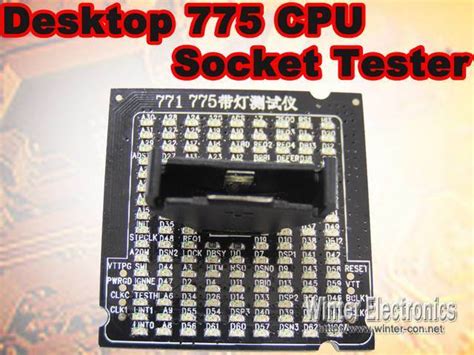 Desktop 775 CPU Socket Tester Desktop 775 Cpu Socket Led Tester Price