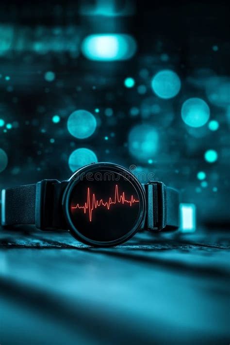 Health Monitoring Technology A Closeup View Of An Advanced Wearable Device That Includes Ecg Health Monitoring Technology A Closeup View Of An Advanced Wearable Device That Includes Ecg