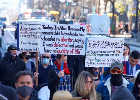 Participants At The 17th Annual Walk For Life In San Francisco