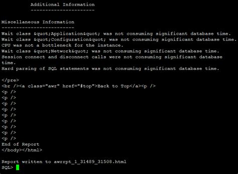 oracle awr报告生成方法 oracleawr报告生成 csdn博客