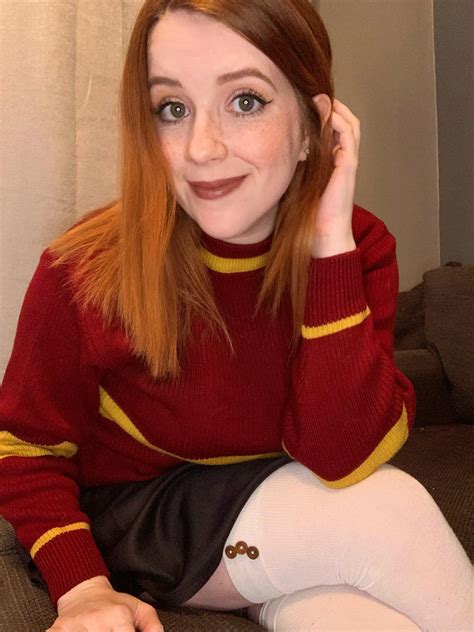 Discover More Like Harrypotterporn Flirty Ginny Cosplay By Me 💕 And
