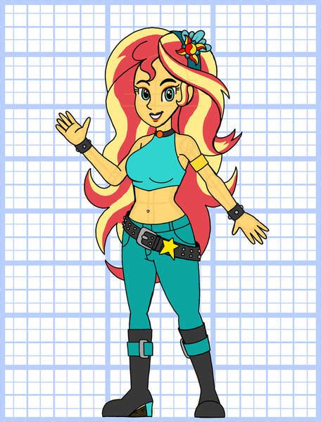 3408010 Safe Artistsuperaaronawesome Derpibooru Import Sunset