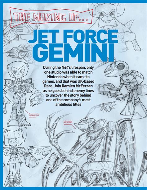 Rare Gamer The Making Of Jet Force Gemini Retro Gamer Interviews