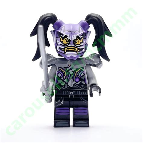Used Lego Ninjago Njo Ultra Violet Oni Mask Of Hatred Minifigure From Ninja