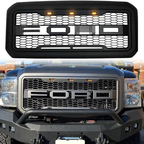 Raptor Grill For 2011 2016 Ford F250 F350 Super Duty Raptor Style Fron