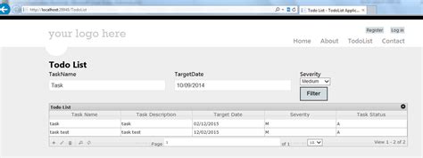 Section 3 Jqgrid And Mvc Demo With Custom Filters Or Search Functionality Codeproject