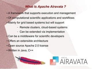 Apache Airavata PPT