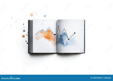 A Beautifully Illustrated Open Book Displaying Colorful Charts And