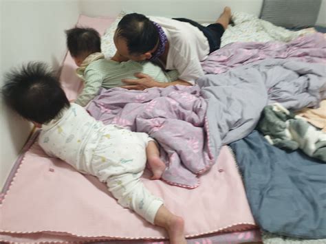 블라인드 육아 주말 육아 시작~