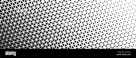 Triangle Halftone Gradient Background Geometric Triangular Tech Pattern Texture Black Abstract