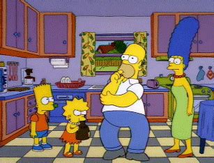 Homero Simpson Homero Bailando  Homero Simpson Homero Bailando