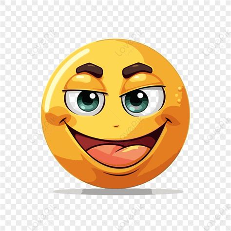 큰 입을 가진 흰색에 이모티콘 얼굴 클립 아트 만화 이모티콘 벡터 Png 일러스트 무료 다운로드 Lovepik