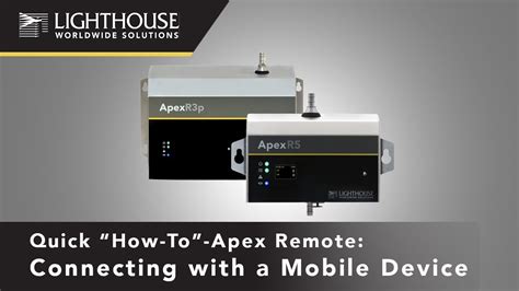 ApexRemote Particle Counter How To Connect With A Mobile