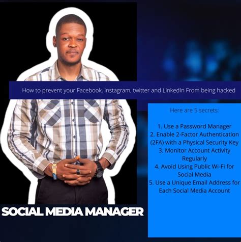 Gideon Etukudo On Linkedin Protecting Your Social Media Account From Hacking Beyond Passwords As