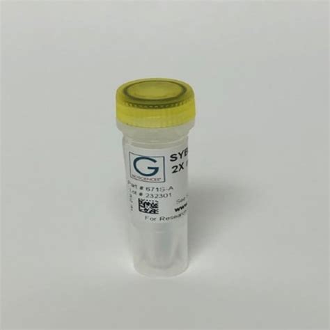 G Biosciences Sybr Green Based Qpcr 2x Master Mix 500 Reactionspcr