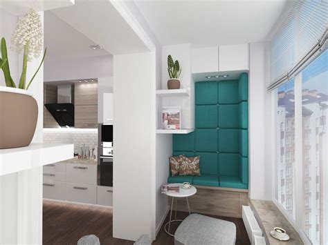 Интериорът на кухнята е модерен работните площи са добре разпределени осветлението е