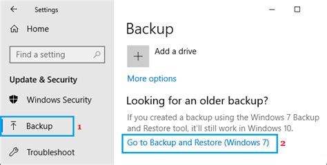 how to use backup and restore in windows 10 techbout