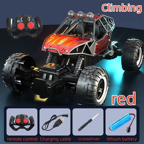 พร้อมส่ง รถบังคับวิทยุ รถบังคับถูกๆ รถไต่หินบอดี้เหล็ก ล้อใหญ่ รีโมท เล่นพร้อมกันได้หลายคัน