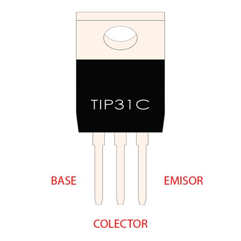 TIP31C Transistor BJT NPN 100V Geek Factory