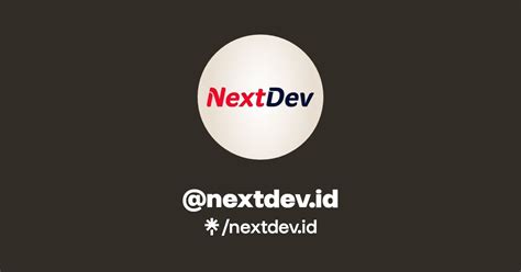 Nextdevid Twitter Instagram Facebook Tiktok Linktree