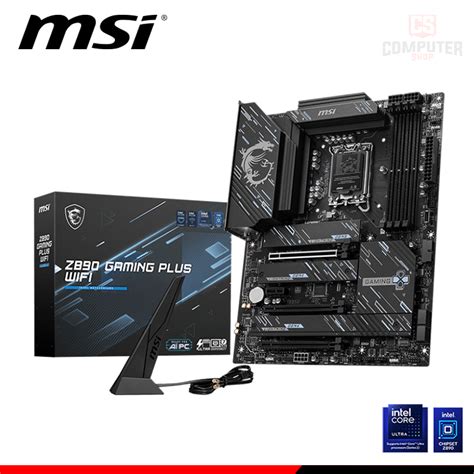 Placa Msi Z890 Gaming Plus Wifi Atx Ddr5 Lga 1851 Pn 911 7e34 002