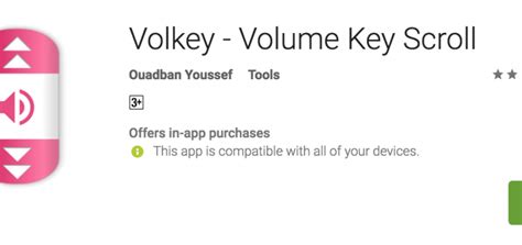Use The Volume Key To Scroll Through Your Favorite Apps Without Root