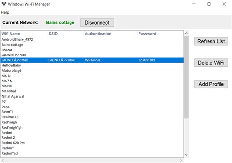 GitHub NihalAgarwal Windows Wi Fi Manager This Desktop Application Finds Out All The Saved Wi