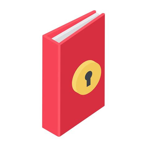 Book Lock Concepts 4434557 Vector Art At Vecteezy