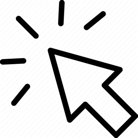 Click Cursor Mouse Pointer Icon Download On Iconfinder