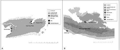Map Indicating Location Of Raw Material Field Samples Collected From Download Scientific