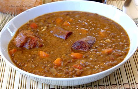 Receta De Lentejas Estofadas
