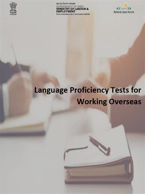 Language Proficiency Tests For Working Overseas Pdf International English Language Testing