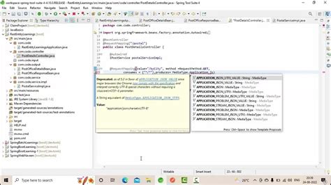 Message Not Writable Exception No Converter Class Type Present Content Type Null Springboot