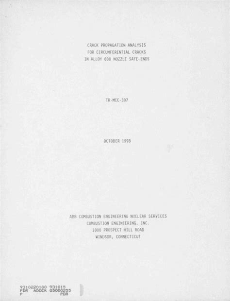 Pdf Crack Propagation Analysis For Circumferential Cracks In Dokumen Tips