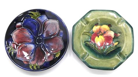 Lot Two Pieces Of Moorcroft Mint Condition