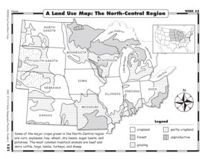A Land Use Map The North Central Region Fill And Sign Printable