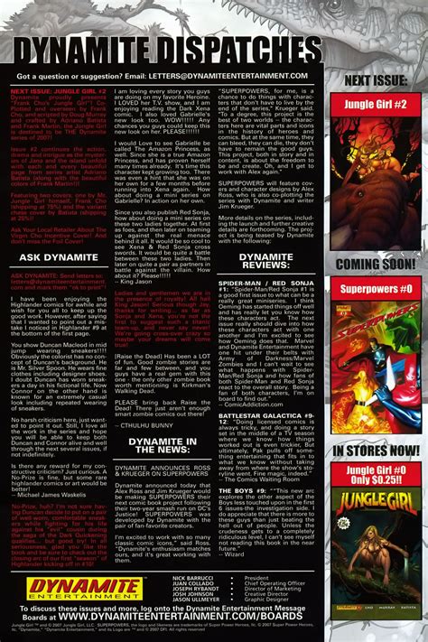 Read Online Jungle Girl Comic Issue 1