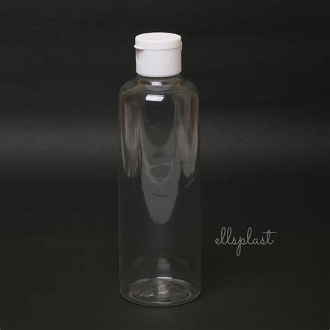 Jual Botol Fliptop 250 Ml Botol Pet 250 Ml Natural Tutup Fliptop