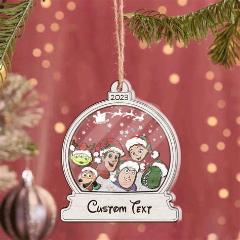 Personalized Toy Story Ornament Woody Buzz Lightyear Ornament Pixar