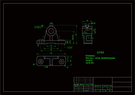 Jj194 轴承座工艺规程及钻m8螺纹孔夹具设计【中心高40】 工艺夹具 龙图网