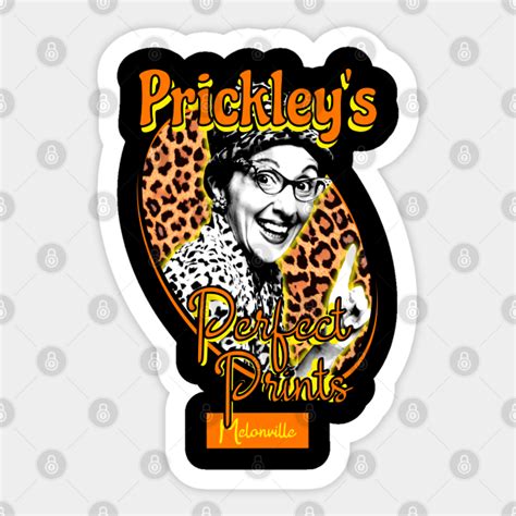 Sctv Prickleys Perfect Prints Edith Prickley Sticker Teepublic