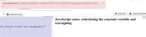 javascript constants syntax and examples of javascript constants