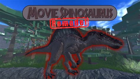 Dinosaur Simulator 2024 Movie Spinosaurus Showcase Roblox Youtube