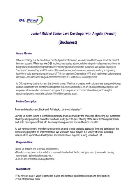 jd java cgi angular pdf