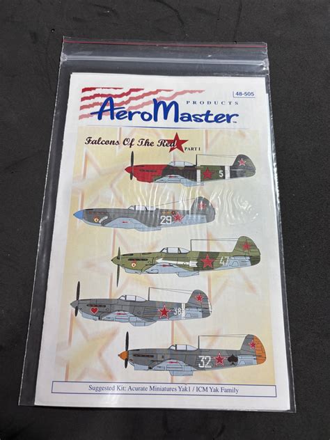 Aeromaster 148 Falcons Of The Red Star Pt 1 48 505 Decals
