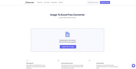 How To Convert A Picture Into An Excel Spreadsheet