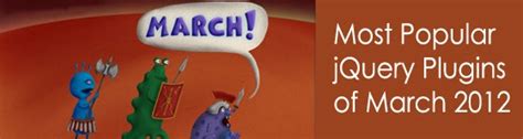 Most Popular JQuery Plugins Of March