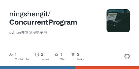 Concurrentprogrampython Concurrencydocsbook At Master · Ningshengit